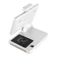 China Restaurant Visitor Management System Touch Screen Android Attendance System With Fingerprint Face Recognition for sale