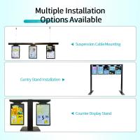 China 10.1 Inch LCD Display Full Color Digital Shelf Label Display Video Picture For Electronic Shelf Labels for sale
