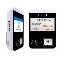 China 7.0 Inch Bus Fare Collection Validator Terminal 4G GPS NFC Transit Payment Machine for sale