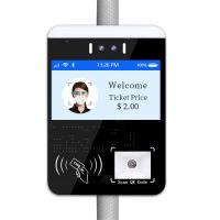 China 7 Inch Bus NFC Validator , 4G Wifi GPS Ticket Validator Machine With QR Code Facial Recognition for sale