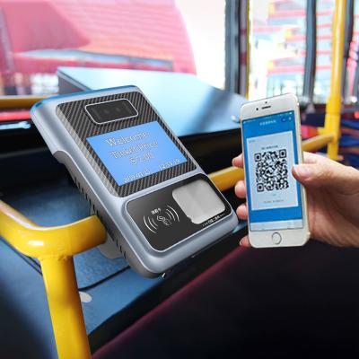 China IP65 Bus Ticket Validator With NFC QRcode GPS For School Bus Management Automatic Fare Collection for sale