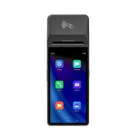 China Restaurant Android Handheld POS Terminal Barcode Scanner Thermal Printer Fingerprint NFC 4G Bluetooth for sale