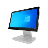 China Foldable All In One POS System Ultra Thin Metal Case Touch Screen Adjustable Stand for sale