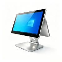 China Foldable Windows POS Terminal Dual 15.6
