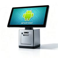 China Supermarket Android POS Terminal All In One With Thermal Printer QR Scanner NFC for sale