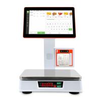 China 15.6 Inch AI Weighing Scale POS Terminal Built In Printer Win10 & Android System for sale