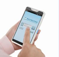 China 5.5 Inch Handheld Data Terminal PDA IP66 With QR Scanner NFC 4G Wifi Dual Cameras for sale