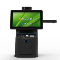 China 15.6 Inch Dual Screen Smart Service Kiosk Terminal Win10 Android With ID Verification for sale