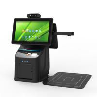 China 15.6 Inch Dual Screen Smart Service Kiosk Terminal Win10 Android With ID Verification for sale
