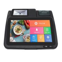 China Android Lottery POS Terminal 10.1 Inch With Billing Receipt Printer QR Code Scanner for sale