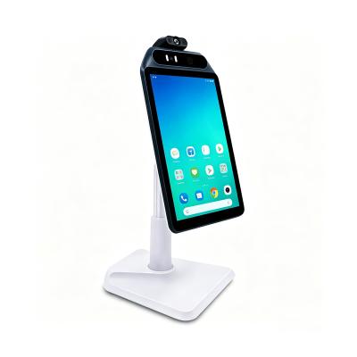 China 10.1 Inch Face Recognition Access Control Terminal With Infrared Temperature Sensor for sale