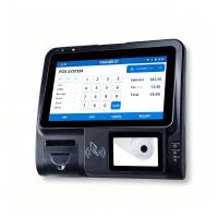 China All In One Android POS Terminal Wall Mounted Integrated Receipt Printer NFC Reader for sale
