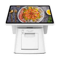 China Dual 11.6 Inch Ultra Compact Desktop POS Terminal GC099B Android 11 POS Terminal RK3568 Dual Touch Cashier Station for sale