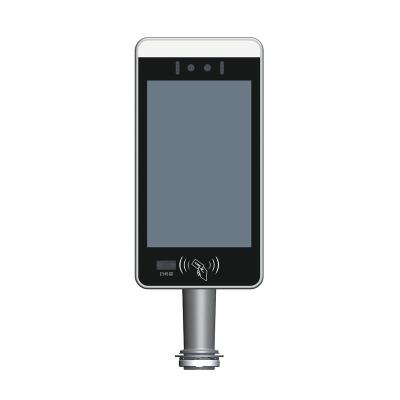 China 8.0 Inch Wall Mounted Face Recognition Access Control Terminal GC127A Android 11 POS Terminal Dual Lens IR Camera RK3566 for sale