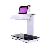 China Dual 10.1 Inch Compact Desktop Self Ordering Kiosk GC180B Android 14 POS Terminal RK3576 High Performance Terminal for sale