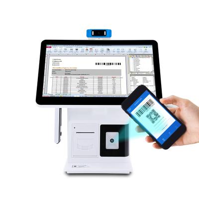 China 15.6 Inch Android All-in-One POS Terminal RK3568 Built-in Thermal Receipt Printer for sale