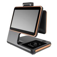China 11.6 Inch 9.0 Inch Dual Screen POS Terminal GC103B Android 11 POS Terminal RK3568 Touch Kiosk for sale