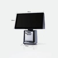 China 15.6 Inch Touch Screen POS Terminal GC196A Android / Win10 POS Terminal Built In 80mm Auto Cutter Printer Cash System for sale