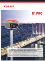 China High Accuracy GPS Base RTK GNSS Receiver ​For Land Survey Kolida K1 Pro for sale