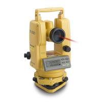 China 90cm Minimum Focus Topcon DT-200 Electronic Digital Theodolite DT-205L for sale