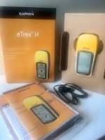China Yellow High Contrast 2.1 Inch X 1.1 Inch Screen Garmin Etrex H Worldwide Handheld GPS for sale