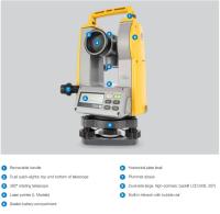 China Model Topcon DT-300 Series Electronic Digital Theodolite 5 