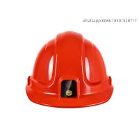 China Android System with Camera 4G Smart Hard Hat WiFi Automatic Upload for sale