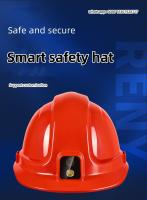 China 4G Smart Hard Hat with Rkt and Camera Hard Hats Head Protection Equipment for sale