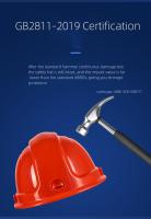 China New Generation Smart Hard Hat Safety Helmet Construction Builders Site Head Protection Unisex for sale