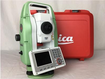 China Leica TS03 Total Station Total Station 45mm Aperture EDM 48mm Erect Image 50000 Point Capacity For Surveying In Challenging Environments for sale