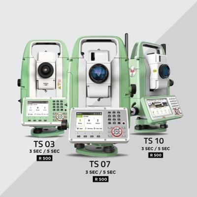 China Leica FlexLine TS07 Manual Total Station 0.5m Minimum Focus 1000m Non Prism Distance For Accurate Measurements In Difficult Conditions for sale