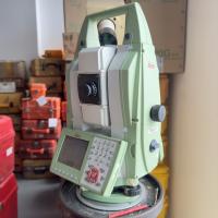China Used Leica total station TM50 IP66 Rated Reflectorless Leica Total Station with 1G Memory for Harsh Outdoor Surveying for sale