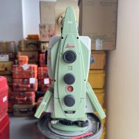 China Used Leica TM50 Total Station with 1000m Non Prism Distance, Automatic Compensator ±3 Arc Minutes, and 5.0″ Capacitive Multi-Touch Screen for sale