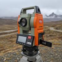 China Used Leica total station TM50 IP66 Rated Reflectorless Leica Total Station with 1G Memory for Harsh Outdoor Surveying for sale