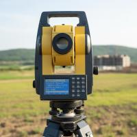 China Used Leica TM50 Total Station with 1000m Non Prism Distance, Automatic Compensator ±3 Arc Minutes, and 5.0″ Capacitive Multi-Touch Screen for sale