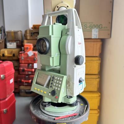 China Used Leica TS09 Total Station with IP66 Dust and Water Resistance, 0.6s Coarse Measurement, and 1 Minimum Readout Precision Surveying Instrument for sale