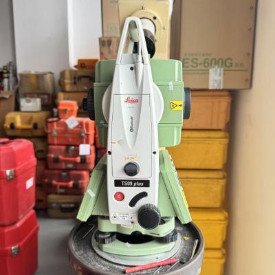 China Leica TS09 Total Station with 1G Mass Data Storage 1000m Non Prism Distance and Auto Leveling ±3 Arc Minutes for Accurate Surveying for sale