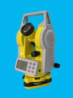 China High Precision Electronic Digital Theodolite Yellow Color With Large Screen GET202 for sale