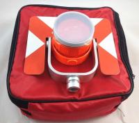 China Total Station Accessories NEW RED Single Prism w/ Bag for total station for sale