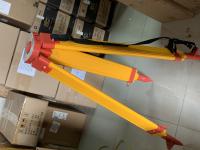 China Durable Wooden tripod for Total Station, Automatic Level, GPS with Red Color for sale