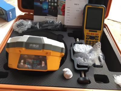 China RTK GNSS Receiver Hi-precision rugged dual frequency GNSS gps RTK Hi-target V60 for sale