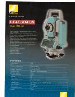 China Nikon DTM352 DTM332 Series Total Station With Accuracy 2 Second from Japan for sale