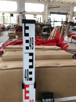 China 5m Telescopic Aluminium Surveying Leveling Staff With Bubble for sale