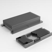 China Precision Custom Aluminum Extrusion Aluminum Alloy Radiator CNC machining for sale