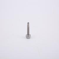 China 410 Stainless Steel Screws Self Tapping M4.2-M6.3 Hexagonal Flange Drilling Screw for sale