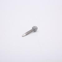 China 410 Stainless Steel Screws Self Tapping M4.2-M6.3 Hexagonal Flange Drilling Screw for sale