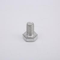 China Galvanized Carbon Steel Screws External Hexagon Bolt Screw 8.8 US Standard 5 for sale