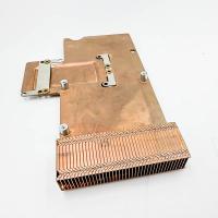 China pure copper heatsink,high-density tooth radiator, electronic components, shovel tooth heat sink,  copper plate for sale