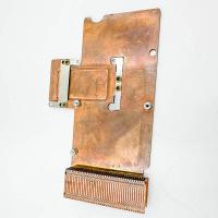 China pure copper heatsink,high-density tooth radiator, electronic components, shovel tooth heat sink,  copper plate for sale