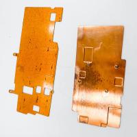 China Pure Copper Heatsink , Shovel Tooth Heat Sink Copper Plate for sale